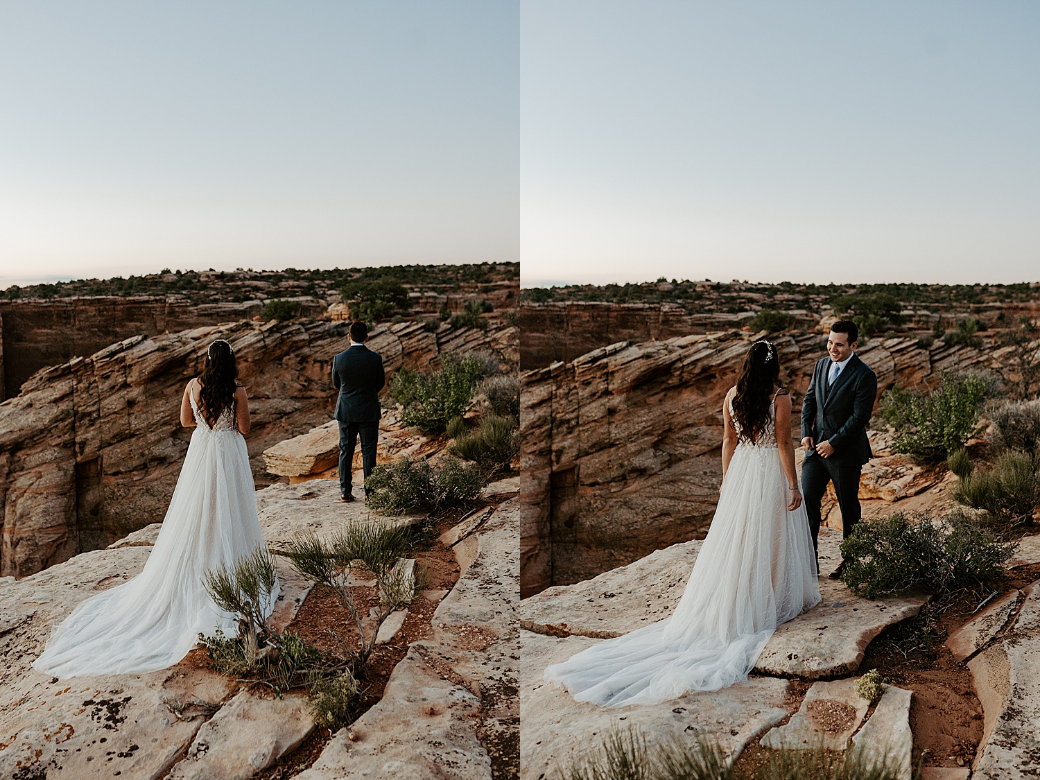Desert Canyons & Aspen Tree, Moab Utah Elopement