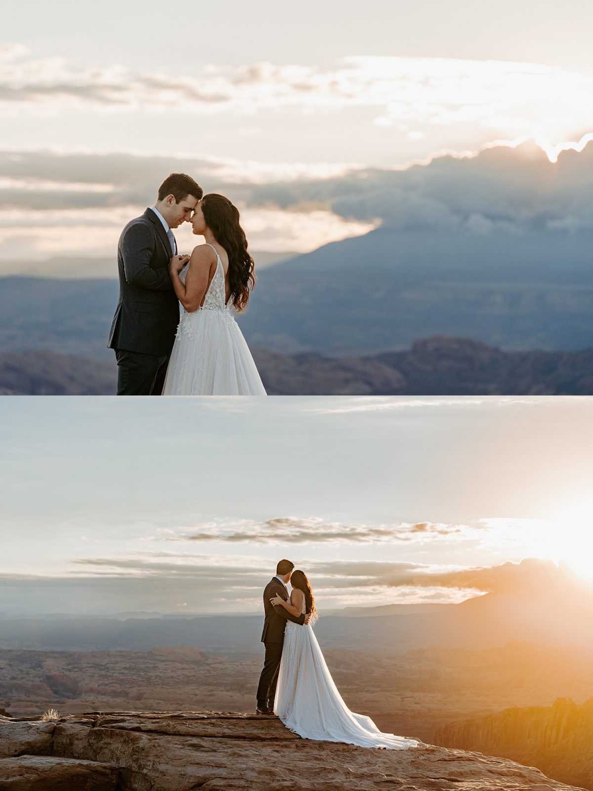 Desert Canyons & Aspen Tree, Moab Utah Elopement