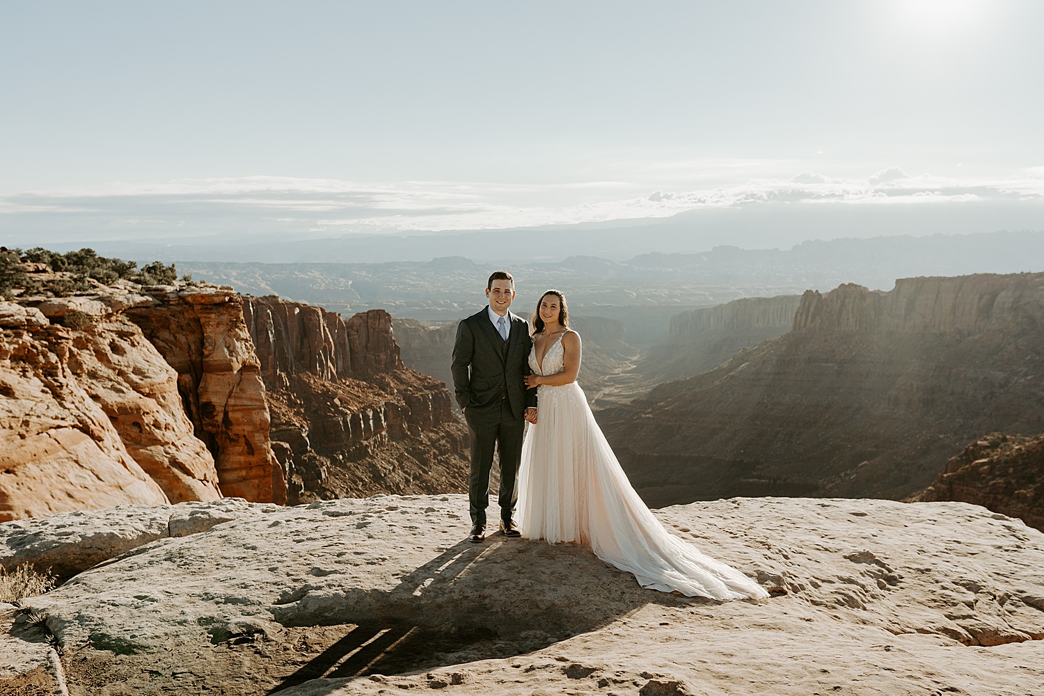Desert Canyons & Aspen Tree, Moab Utah Elopement