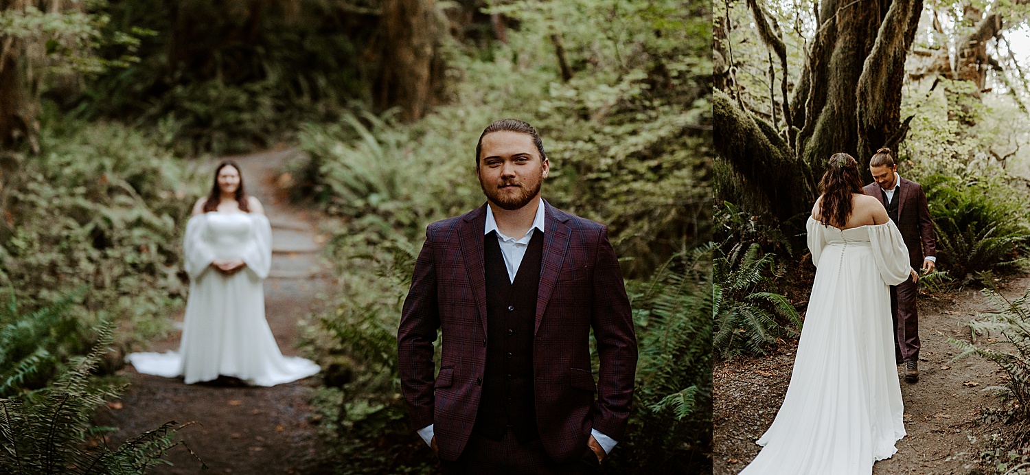 Hall of Mosses, Hoh Rain Forest, and Ruby Beach Tiny Wedding