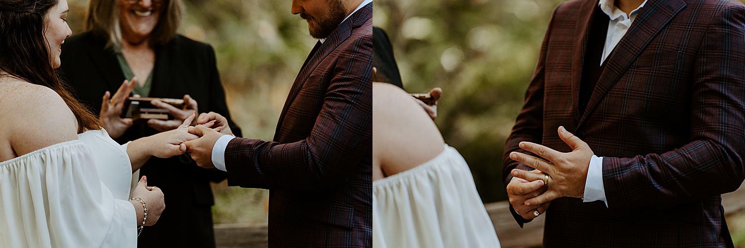 Hall of Mosses, Hoh Rain Forest, and Ruby Beach Tiny Wedding