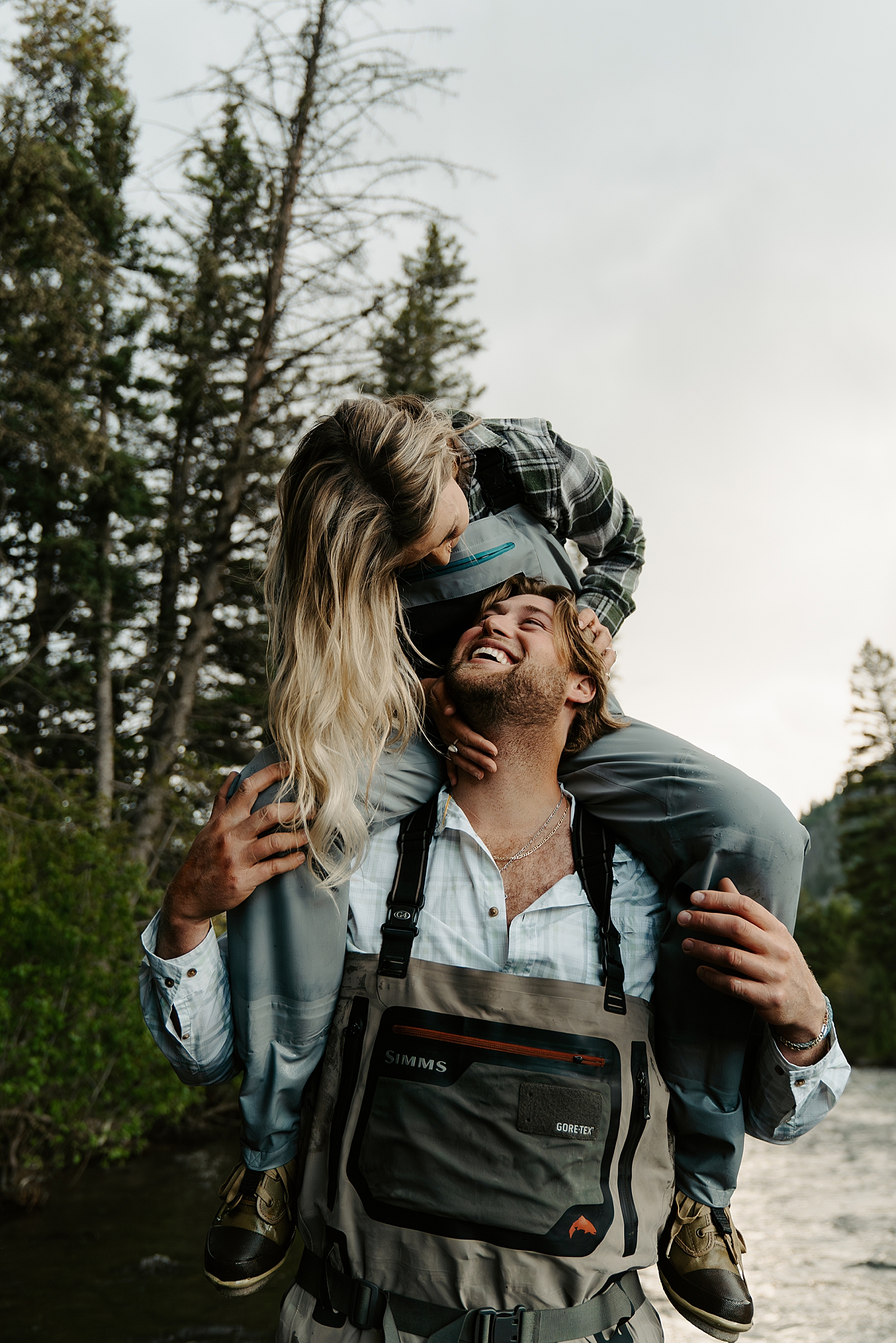 Fly Fishing & Wildflower Adventurous Couples Photos in Big Sky, Montana ...