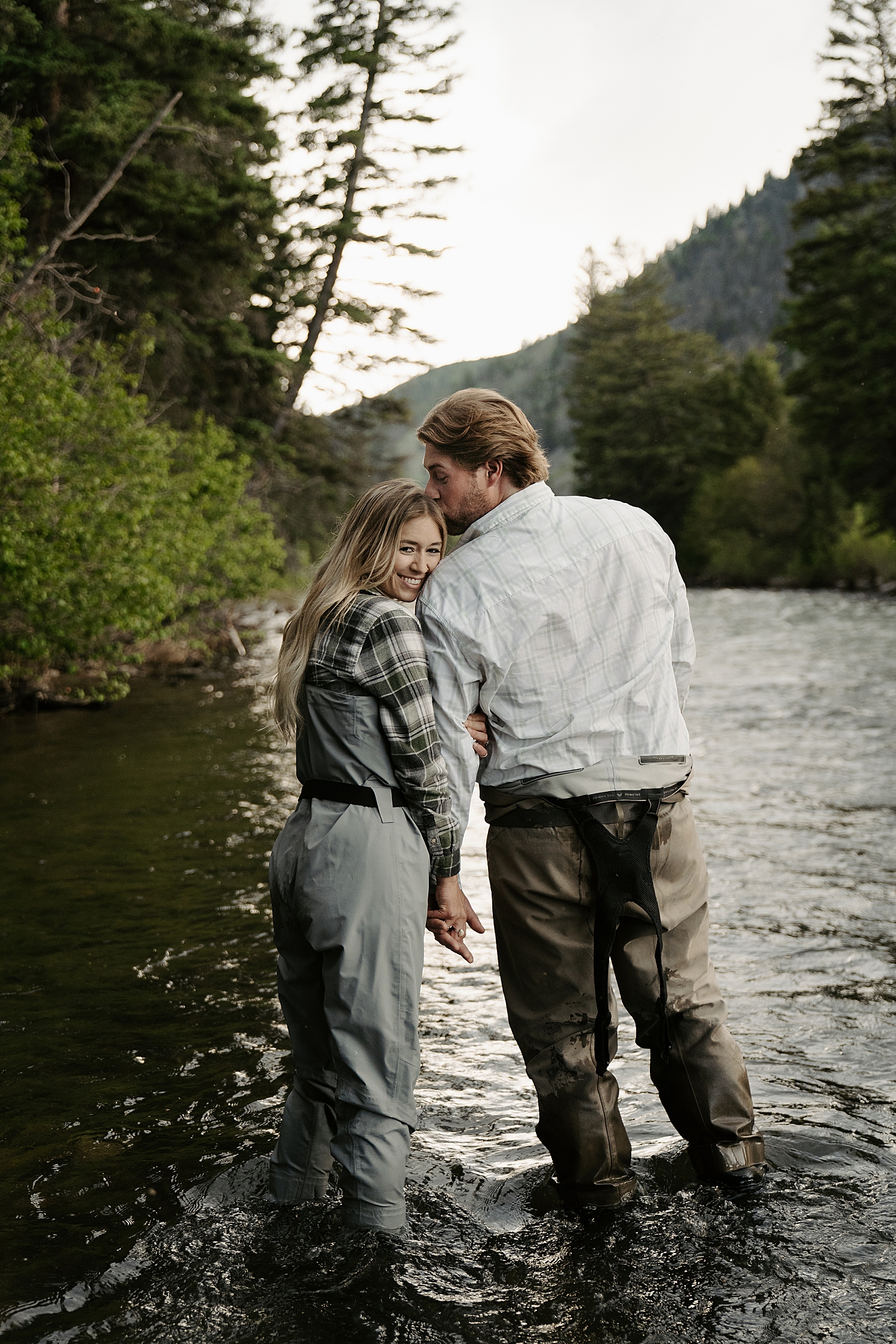 Fly Fishing & Wildflower Adventurous Couples Photos in Big Sky, Montana ...